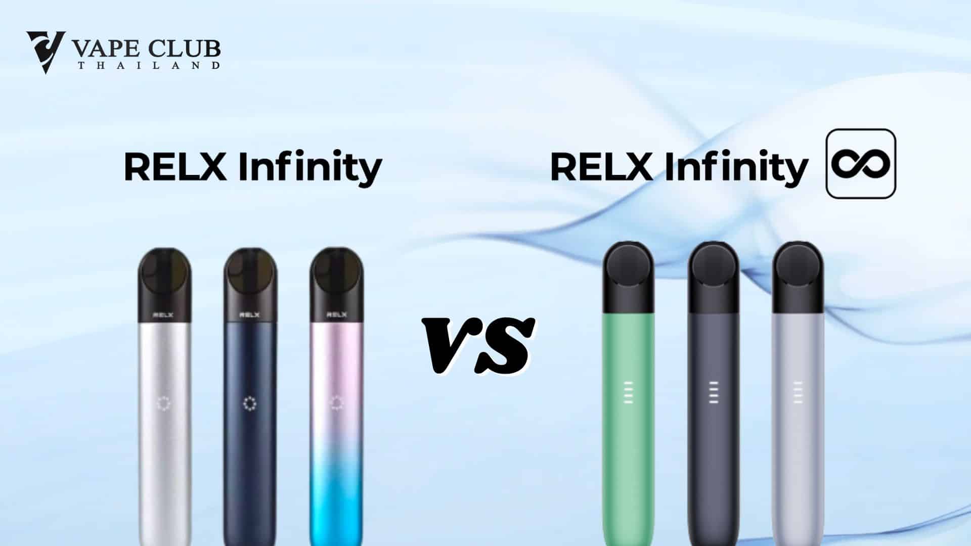 Relx Infinity กับ Relx Infinity plus เทียบให้ชัด แตกต่างกันยังไง